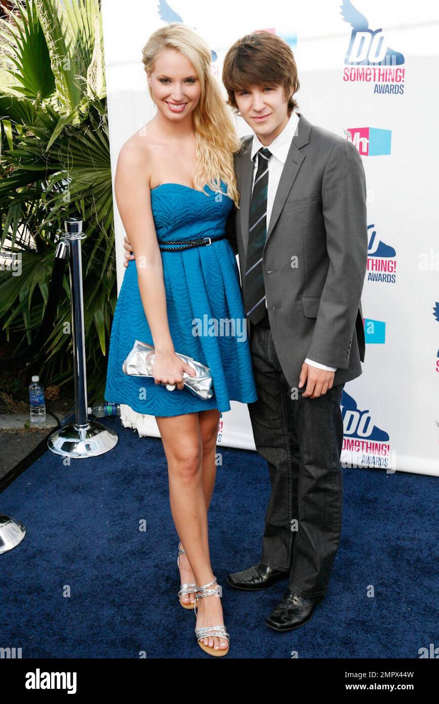 Molly McCook and Devon Werkheiser arrive at Hollywood Palladium for the ...