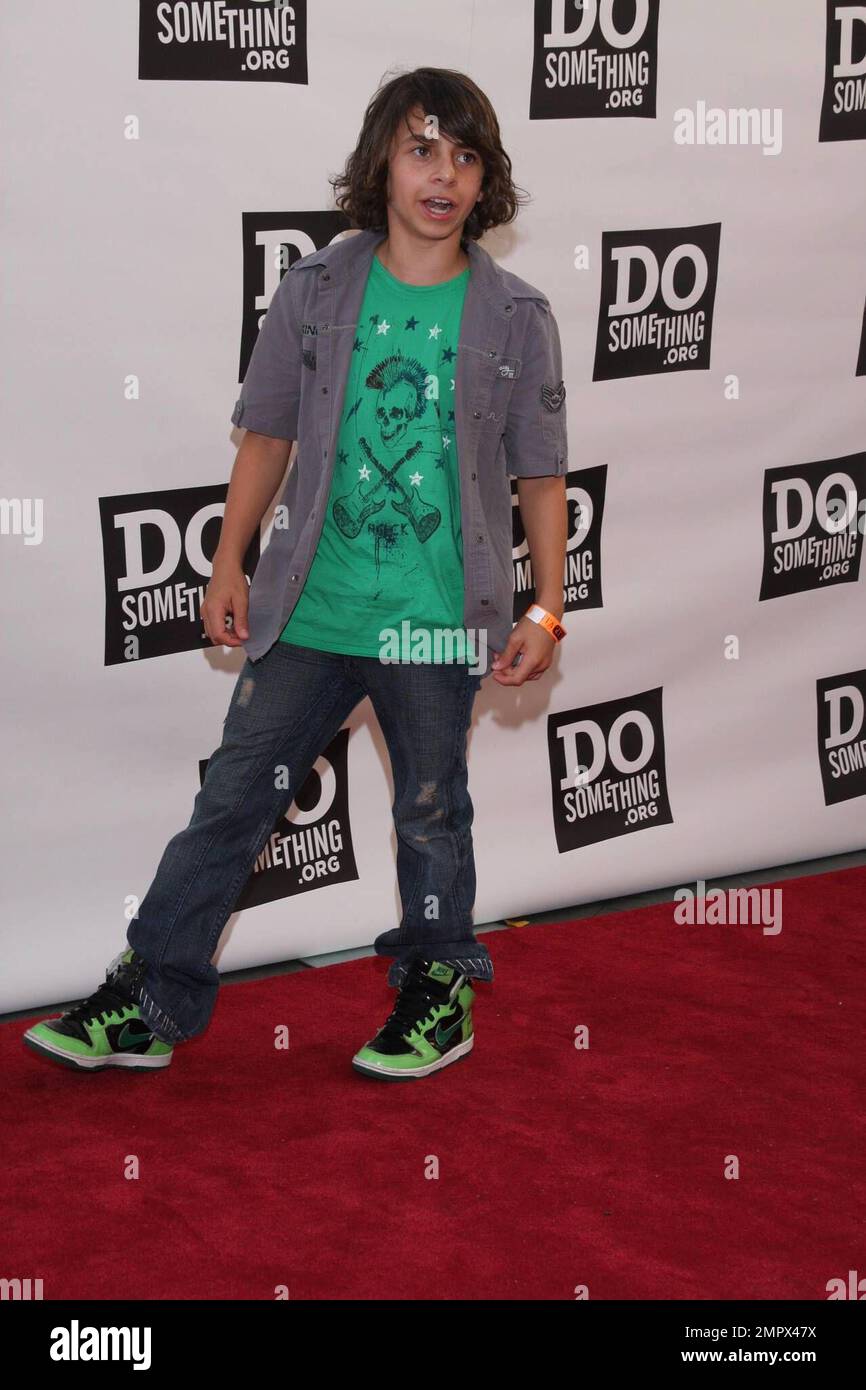 Moises Arias arrives for the Do Something Awards, the pre-party for ...