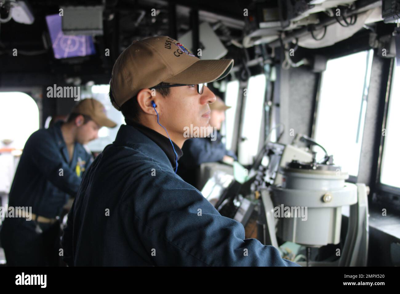 PACIFIC OCEAN (Nov. 21, 2022) Ensign Luis Campos, from New York City ...