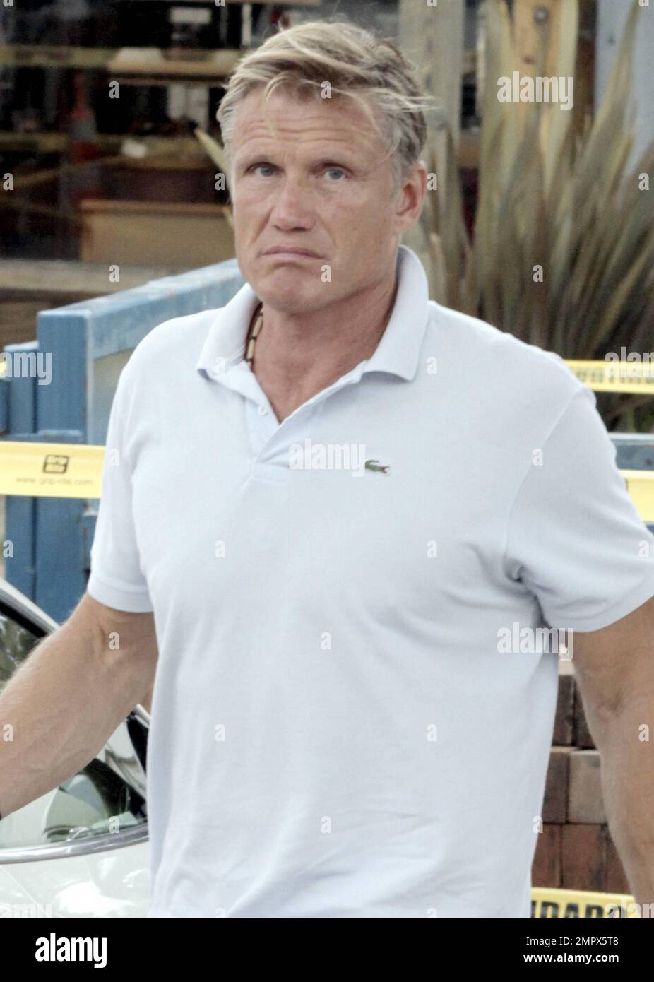 Swedish actor, martial artist and "The Expendables" star Dolph Lundgren ...