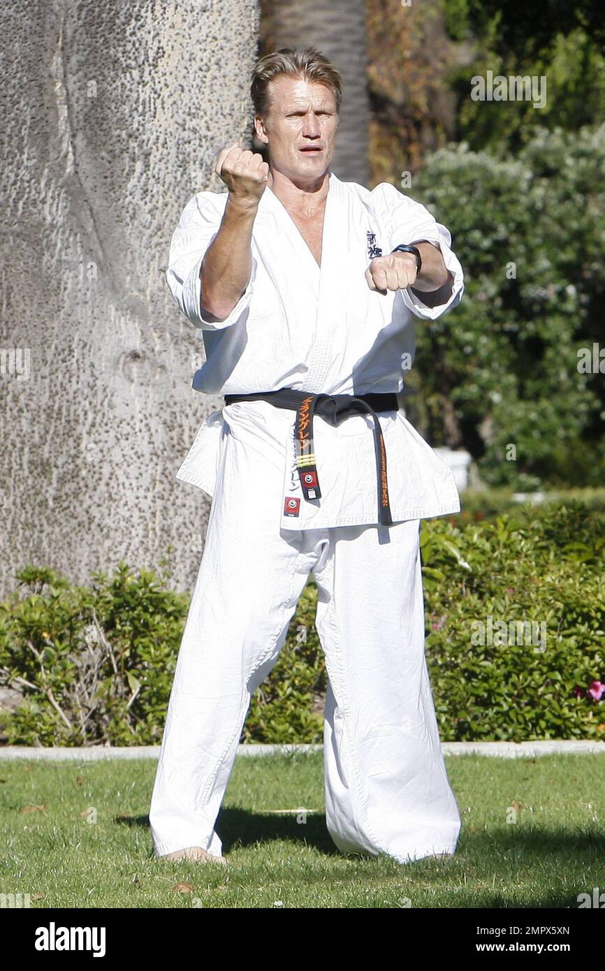 Dolph Lundgren Karate