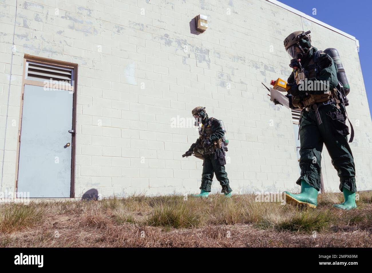 U.S. Marines with Chemical Biological Incident Response Force (CBIRF ...