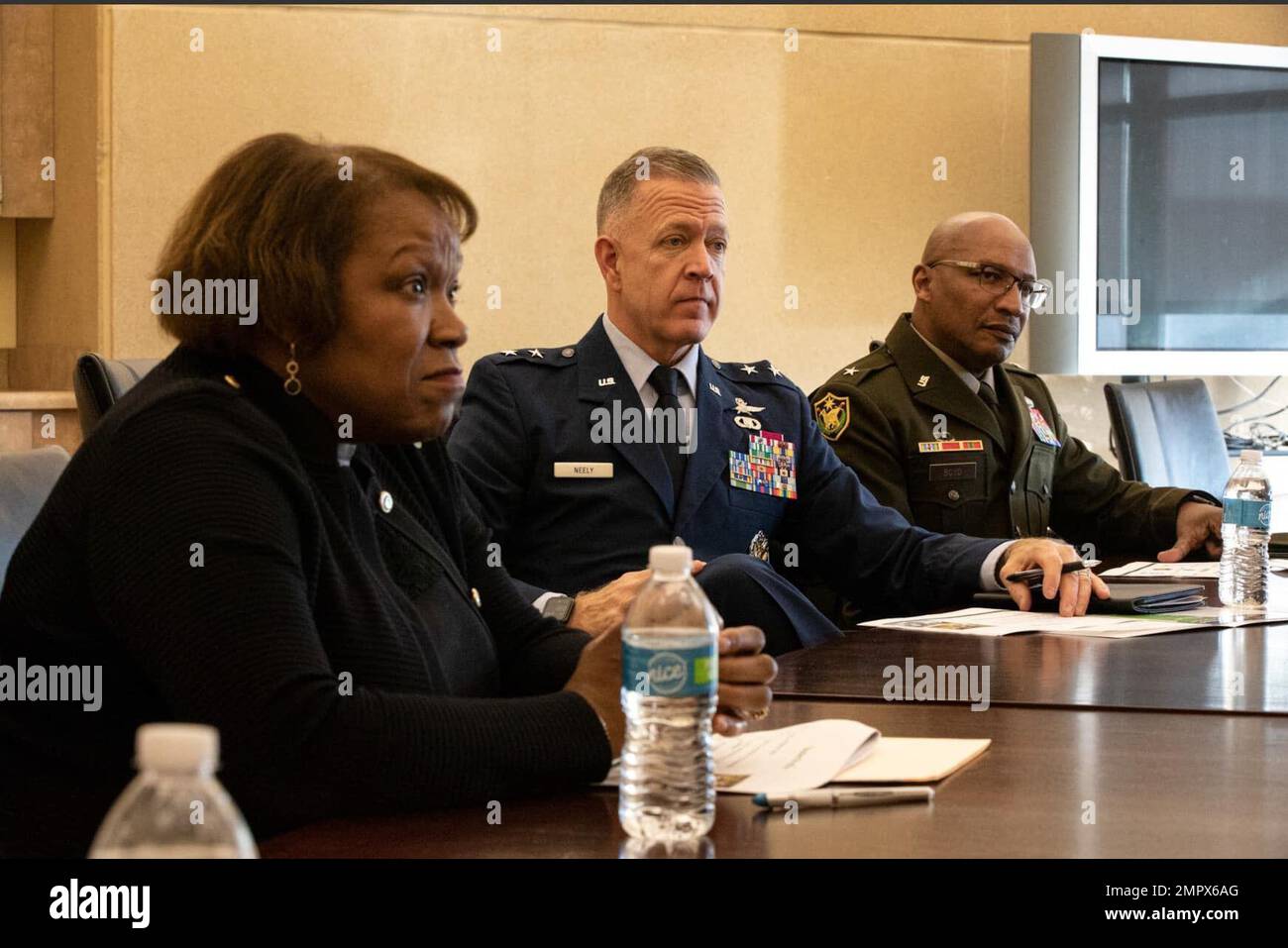 Zaldwaynaka (“Z”) Scott, Esq., Chicago State University President, sits ...