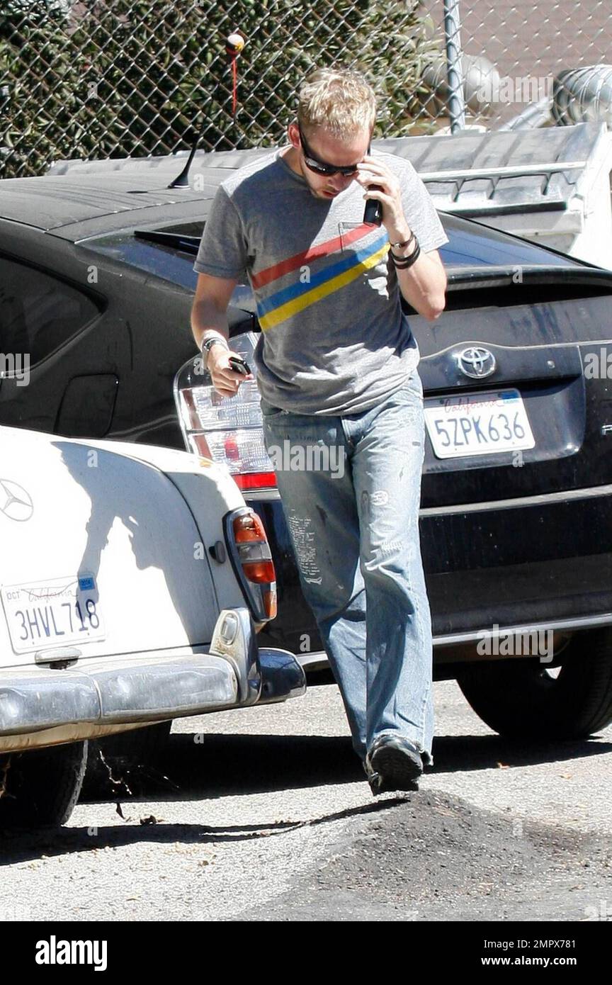 Even the stars have bad days. "Lost" star Dominic Monaghan looks as ...
