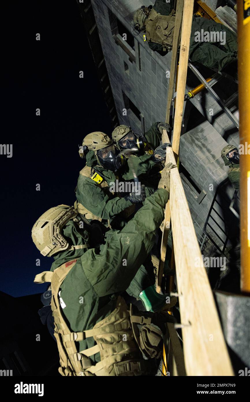 U.S. Marines with Chemical Biological Incident Response Force (CBIRF ...