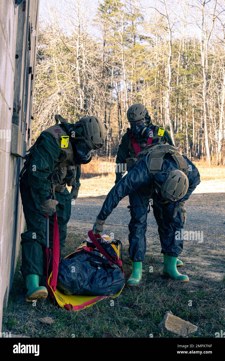 U.S. Marines with Chemical Biological Incident Response Force (CBIRF ...