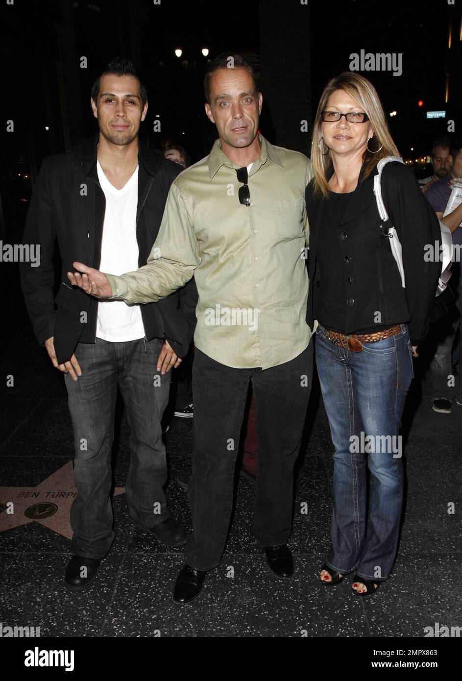 Anthony Vitale and Matt Medrano at former "Baywatch" babe Donna D ...