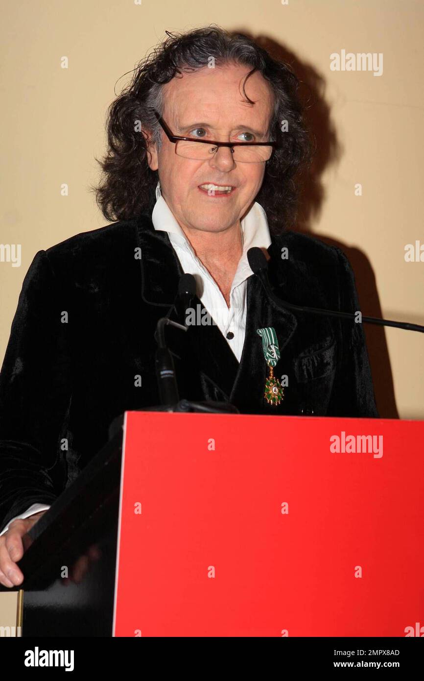 Scottish singer-songwriter Donovan receives the Officier in the Order ...