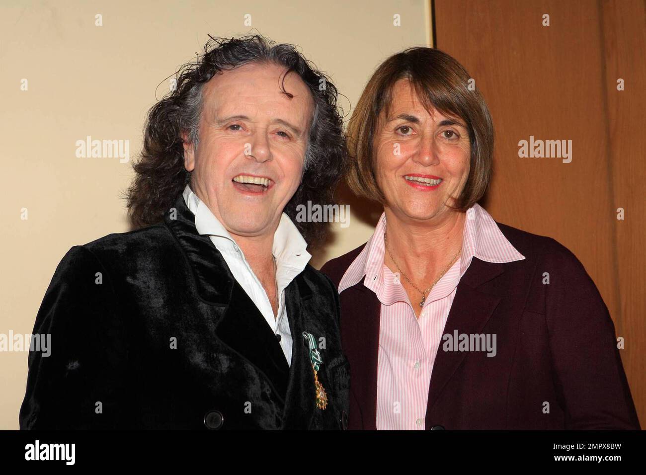 Scottish singer-songwriter Donovan receives the Officier in the Order ...