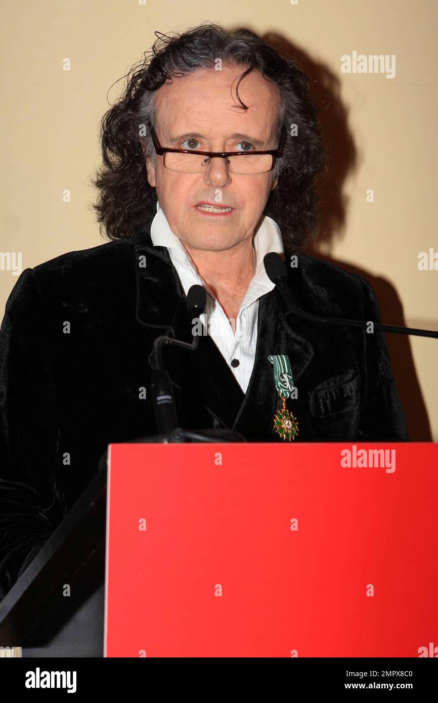 Scottish singer-songwriter Donovan receives the Officier in the Order ...