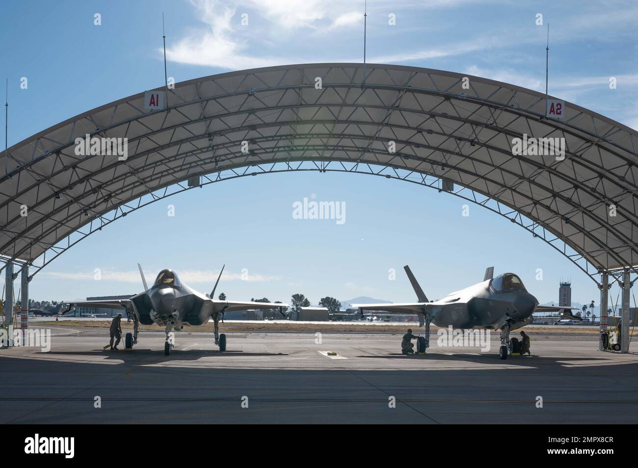 F35A Lighting II fighters made their debut in Tucson this week as two ...
