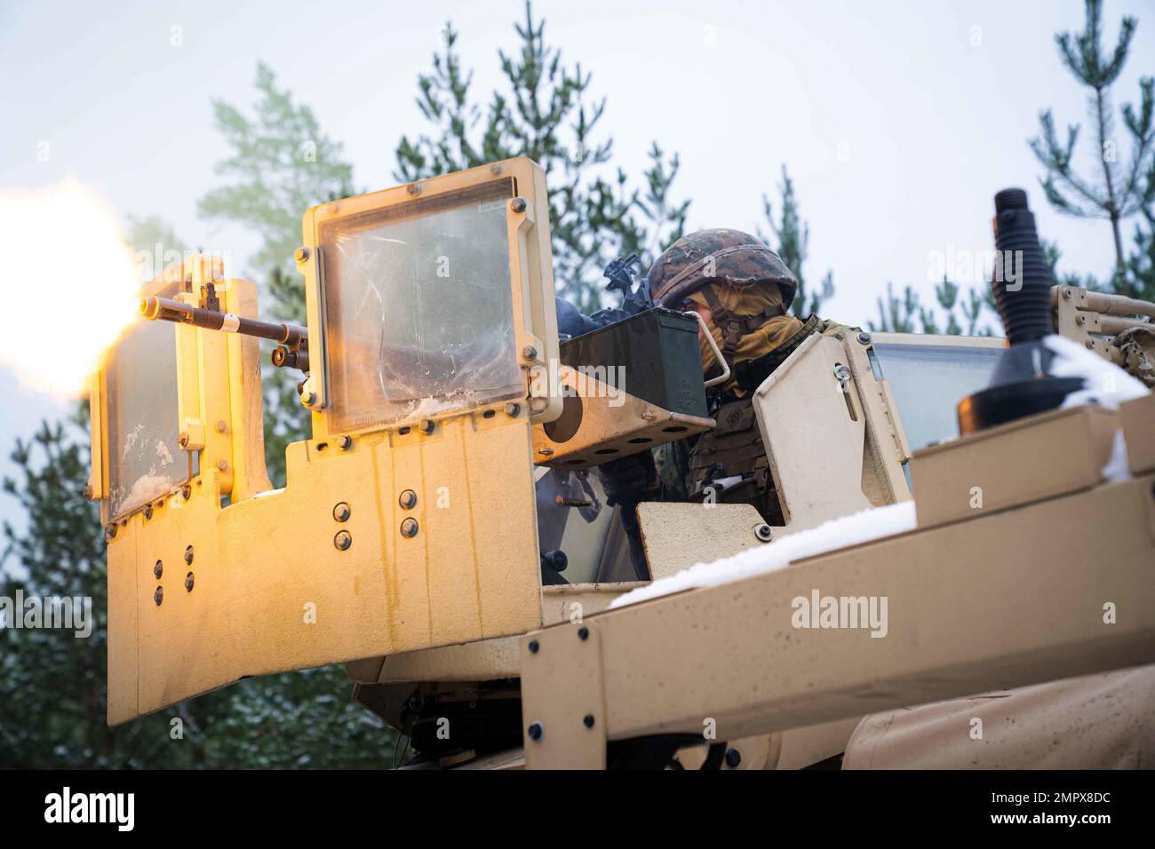 U.S. Marine Corps Lance Cpl. Andres Lomelifranco, a motor vehicle ...