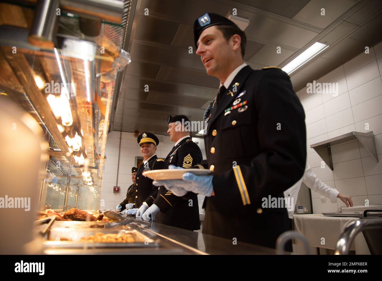 Various leadership of the Joint Multinational Readiness Center (JMRC ...