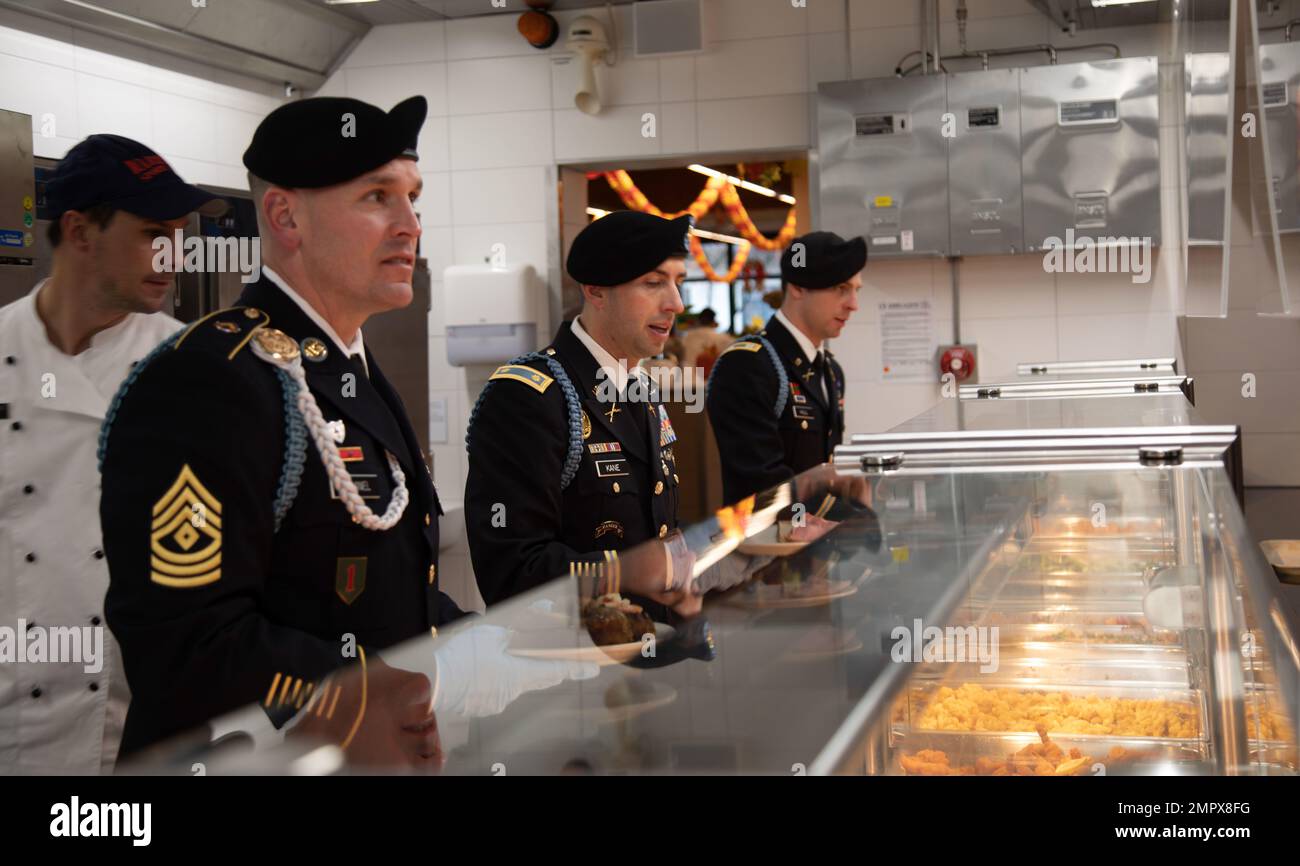 Various leadership of the Joint Multinational Readiness Center (JMRC ...