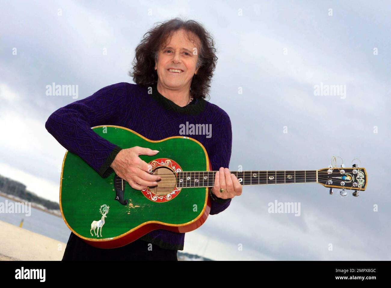 Scottish Singer/Songwriter Donovan poses for photos during a photocall ...