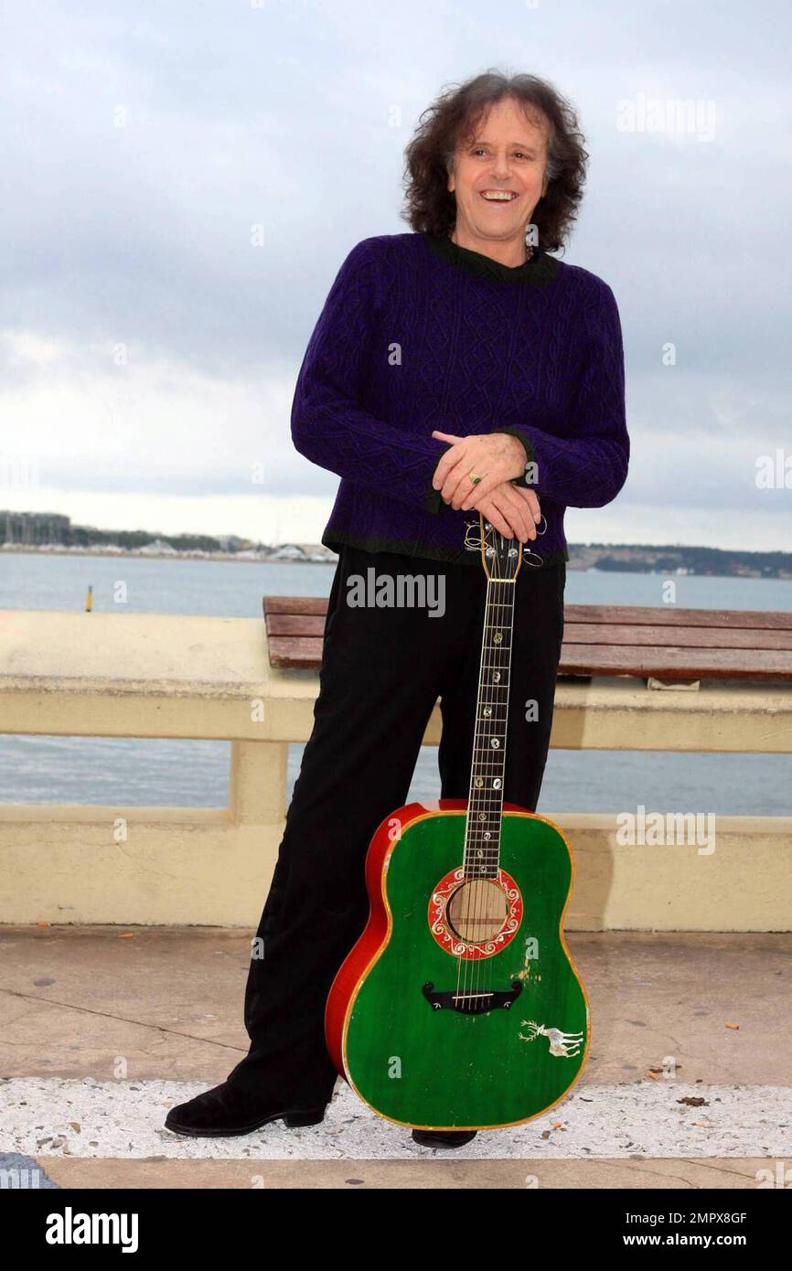 Scottish Singer/Songwriter Donovan poses for photos during a photocall ...