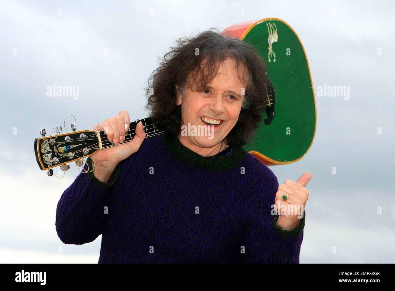 Scottish Singer/Songwriter Donovan poses for photos during a photocall ...
