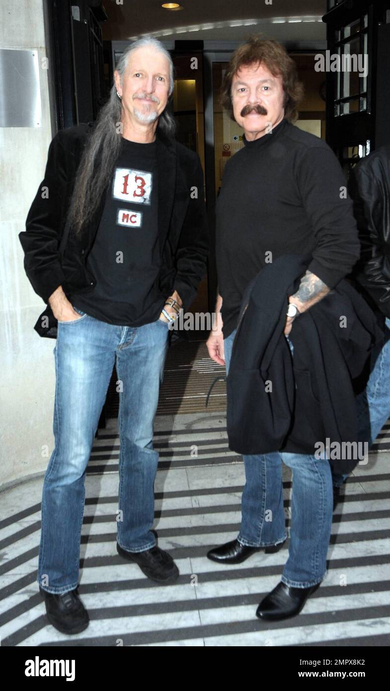 Founding members of The Doobie Brothers Tom Johnston and Pat Simmons ...