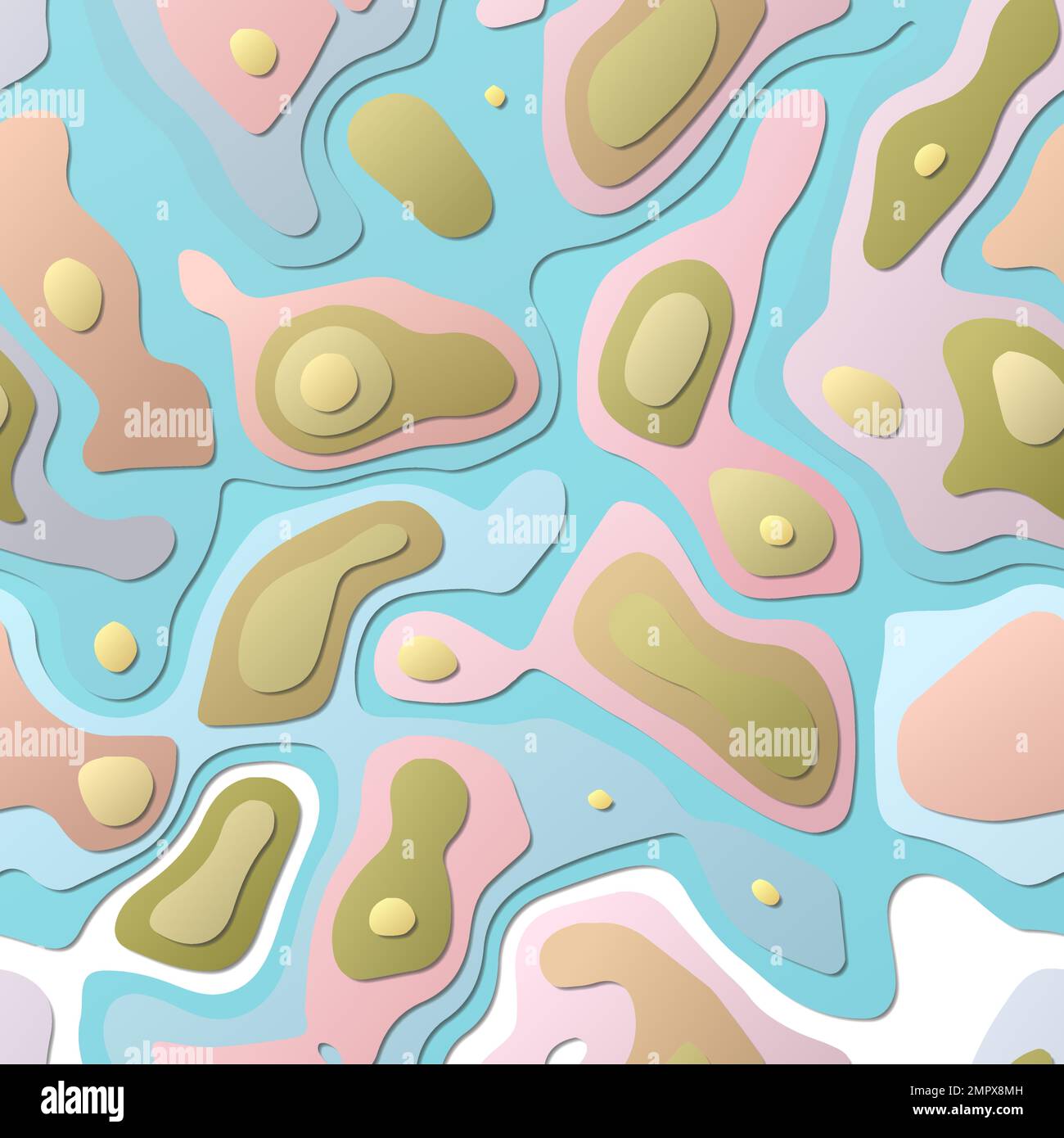 Abstract layers geometry depth Stock Vector Images - Alamy