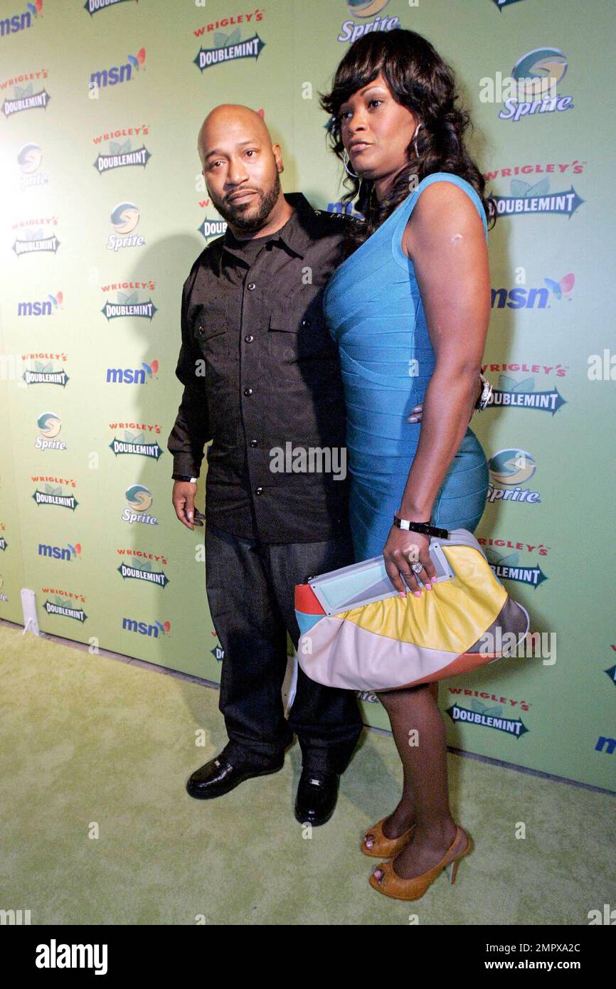 Bun B. a.k.a. Bernard Freeman and his wife Queenie attend the ...