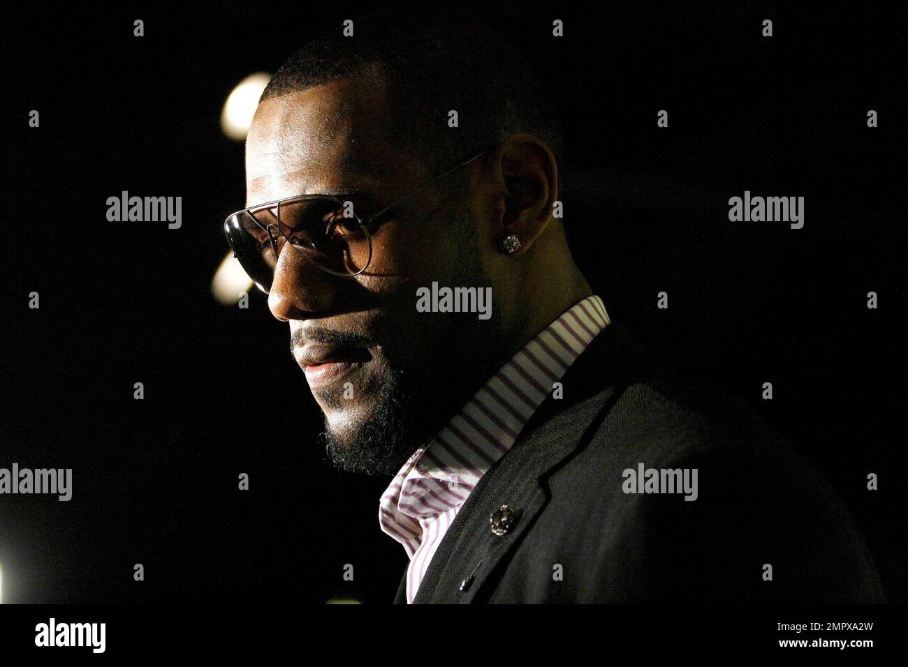 Lebron James attends the Doublemint Two Kings party at Generations Hall ...