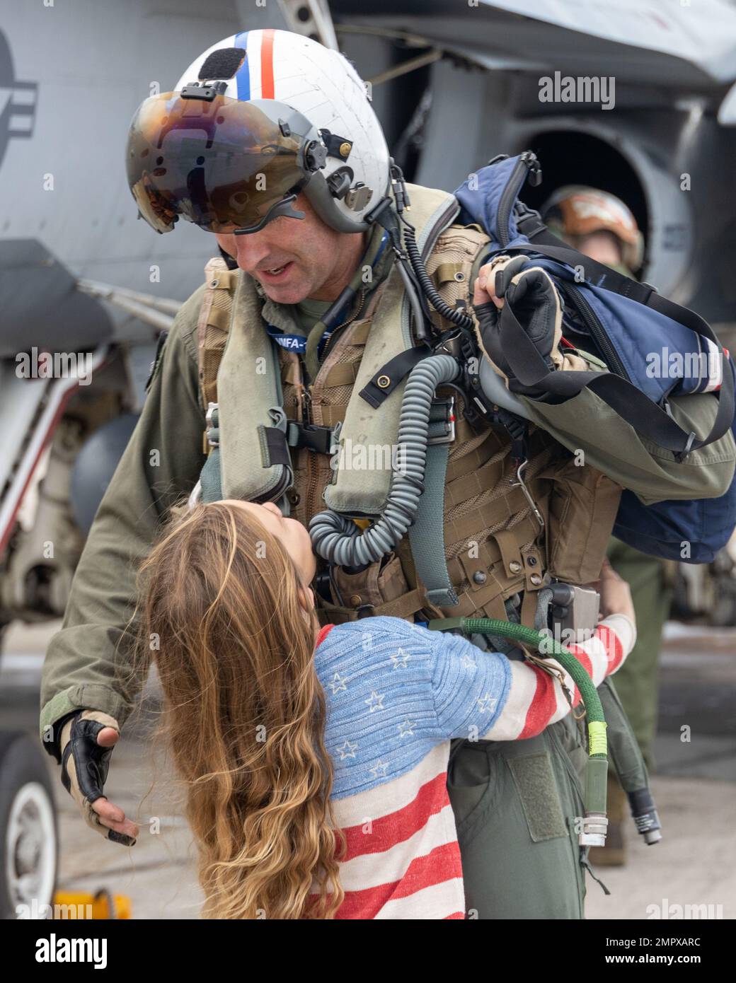 U.S. Marine Corps Lt. Col. Timothy Miller, F/A-18 pilot, Marine Fighter ...