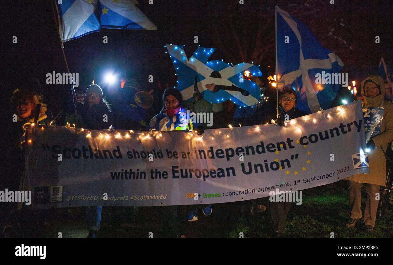 Edinburgh, Scotland, UK. 31st January 2023. Hundreds join march for ...