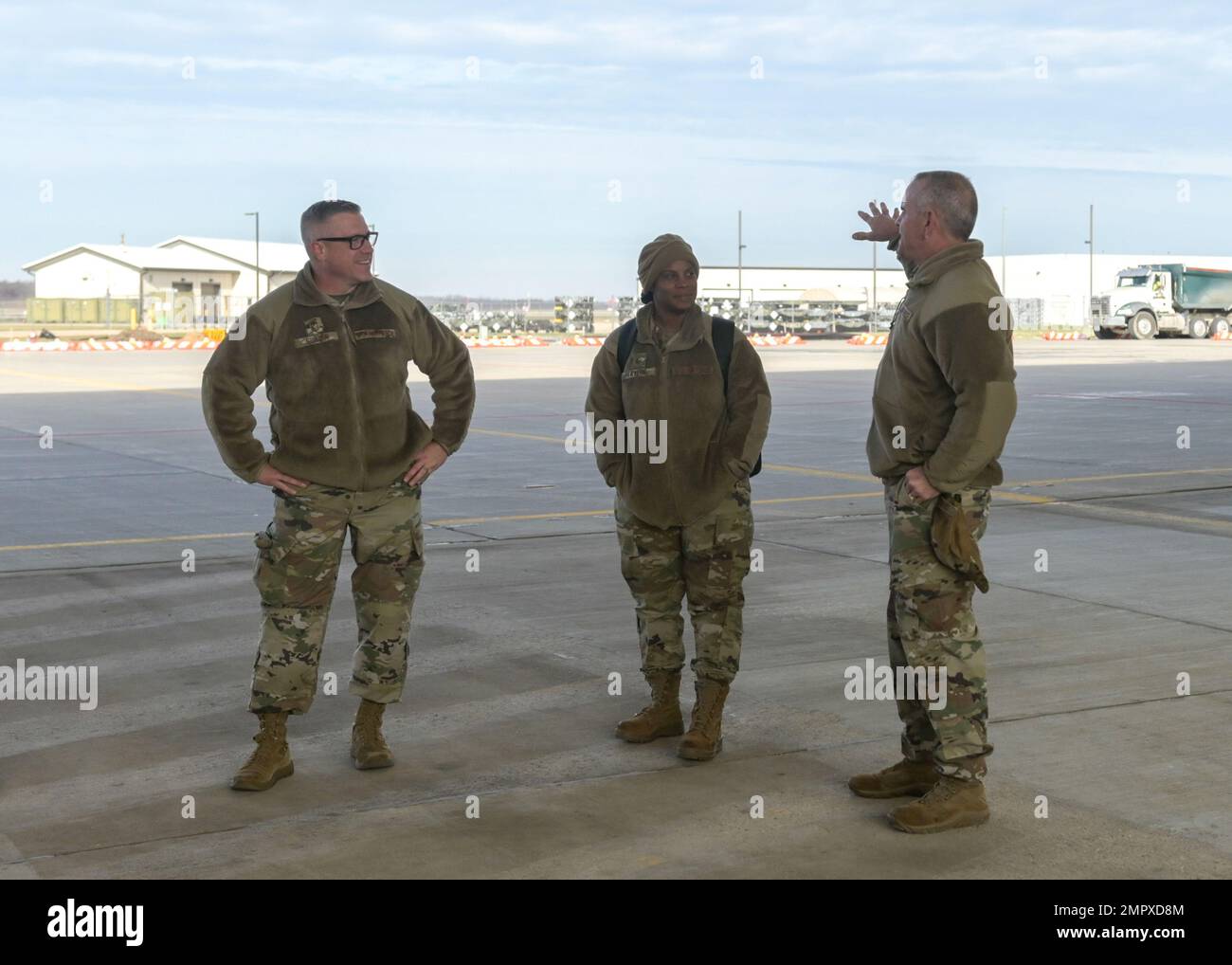 U.S. Air Force Chief Master Sgt. Brian Carroll, the 115th Fighter Wing ...