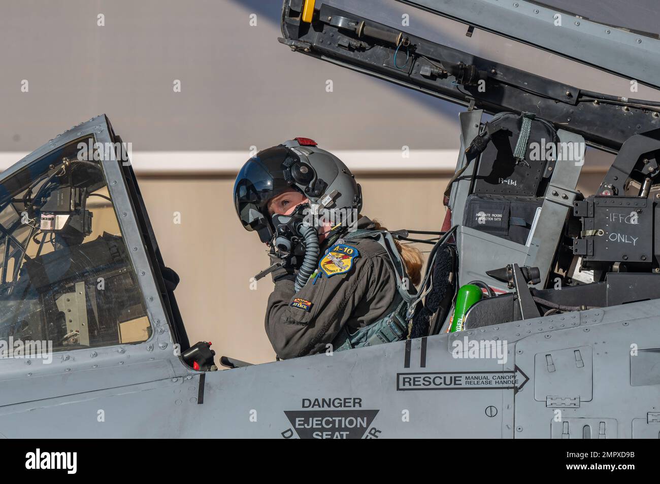 U.S. Air Force 1st Lt. Abigail Carter, 357th Fighter Squadron A-10 ...