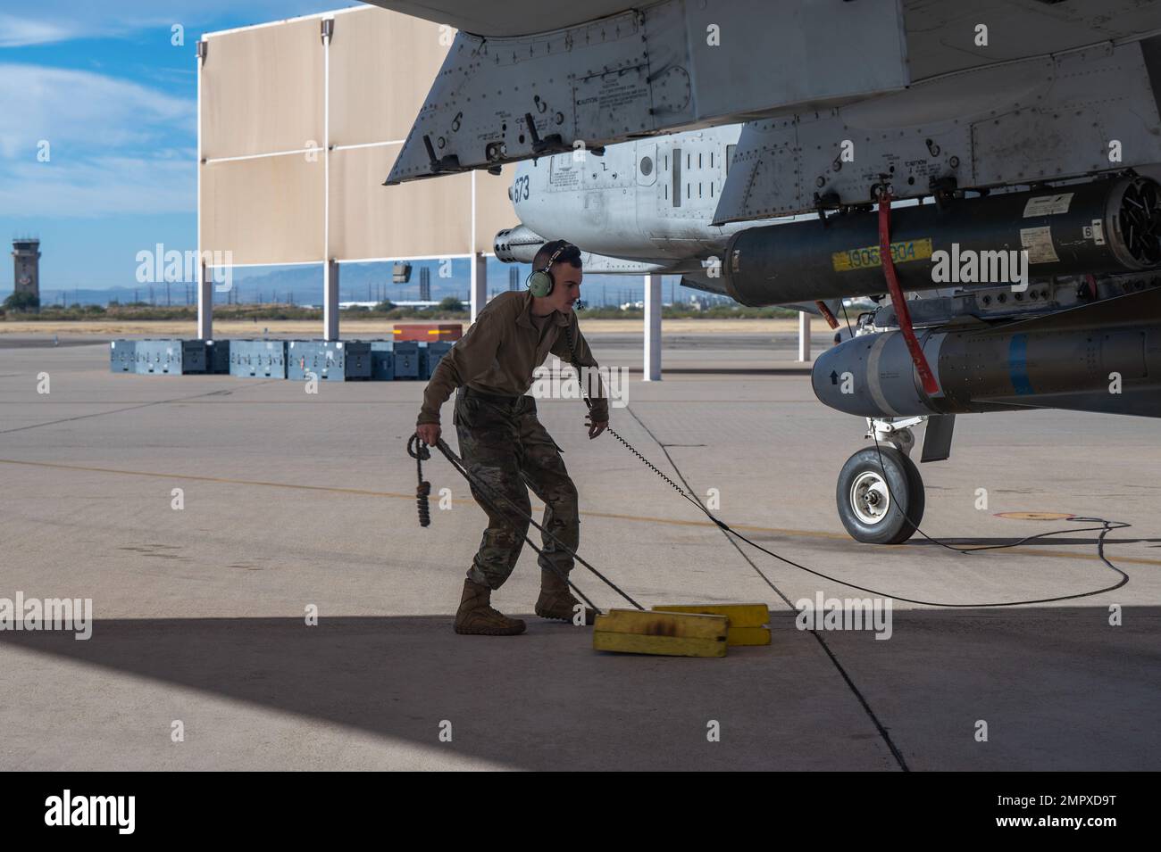 U.S. Air Force Airman 1st Class Logan Lantz, 357th Fighter Generation ...