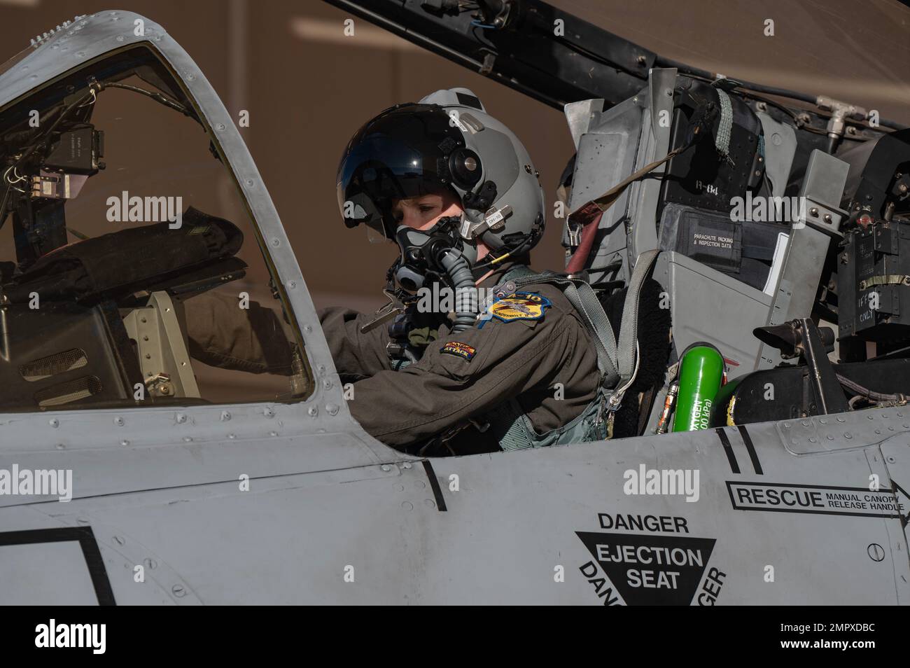 U.S. Air Force 1st Lt. Abigail Carter, 357th Fighter Squadron A-10 ...