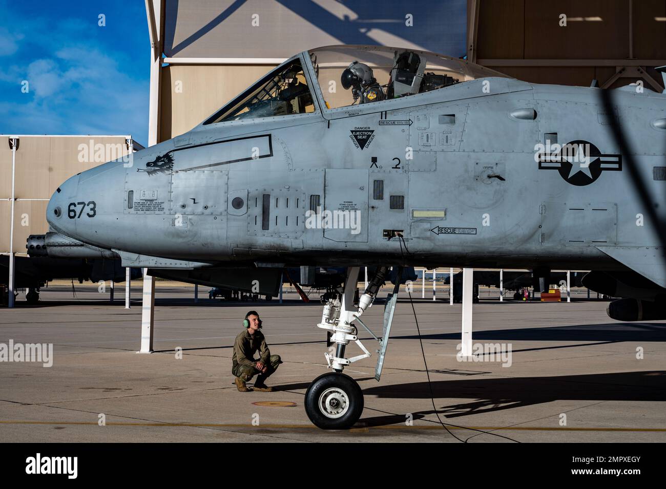 U.S. Air Force 1st Lt. Abigail Carter, 357th Fighter Squadron A-10 ...