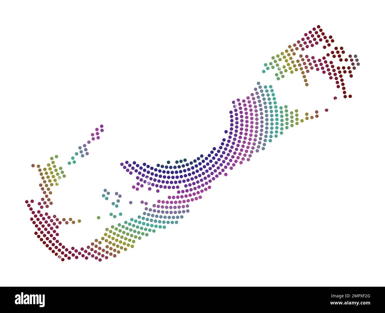Island bermuda map hi-res stock photography and images - Alamy