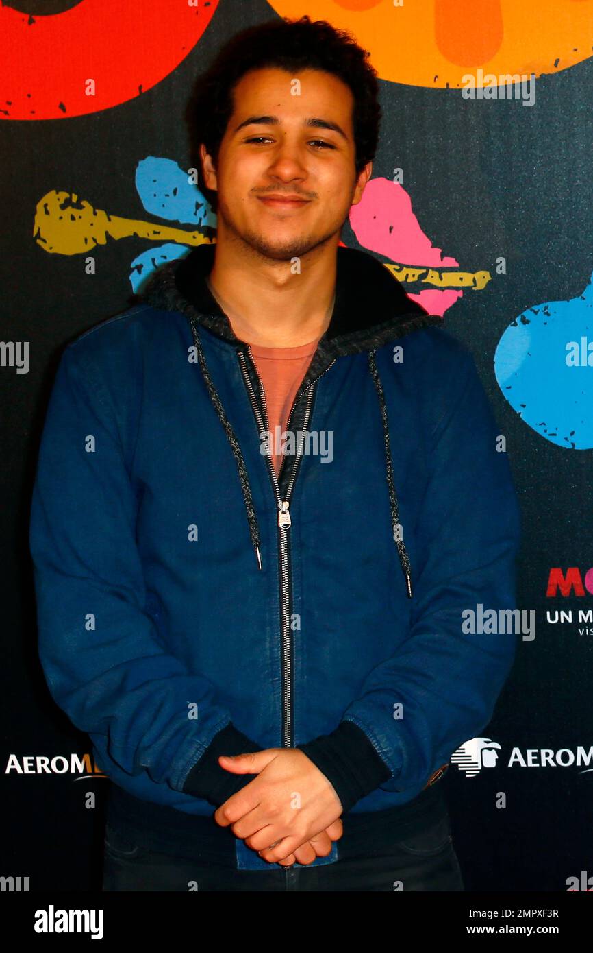 Sofyan poses for the premiere of Disney Pixar's 'Coco' at Le Grand Rex ...