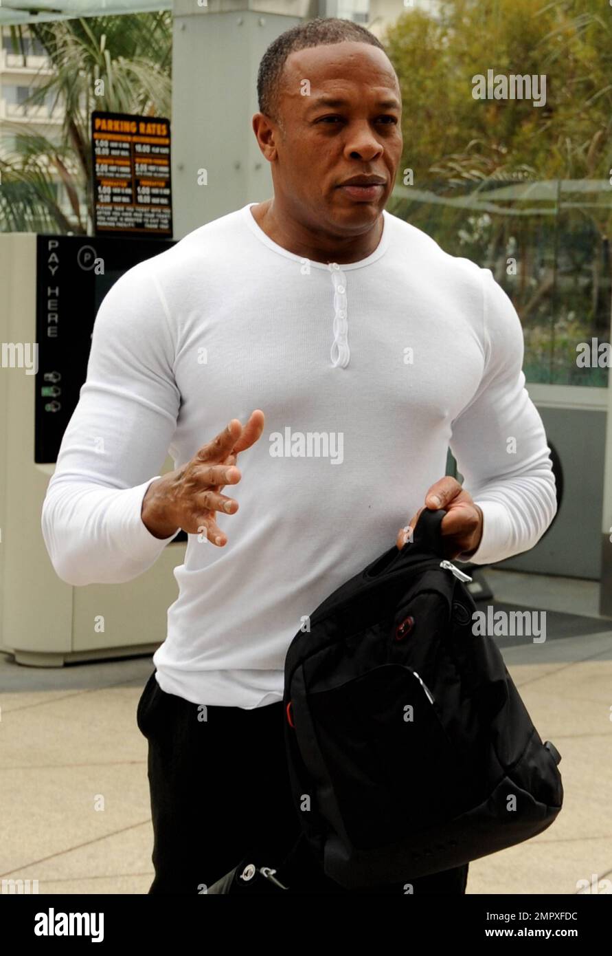 EXCLUSIVE!! Rapper, entrepreneur and music mogul Dr Dre shows off his ...