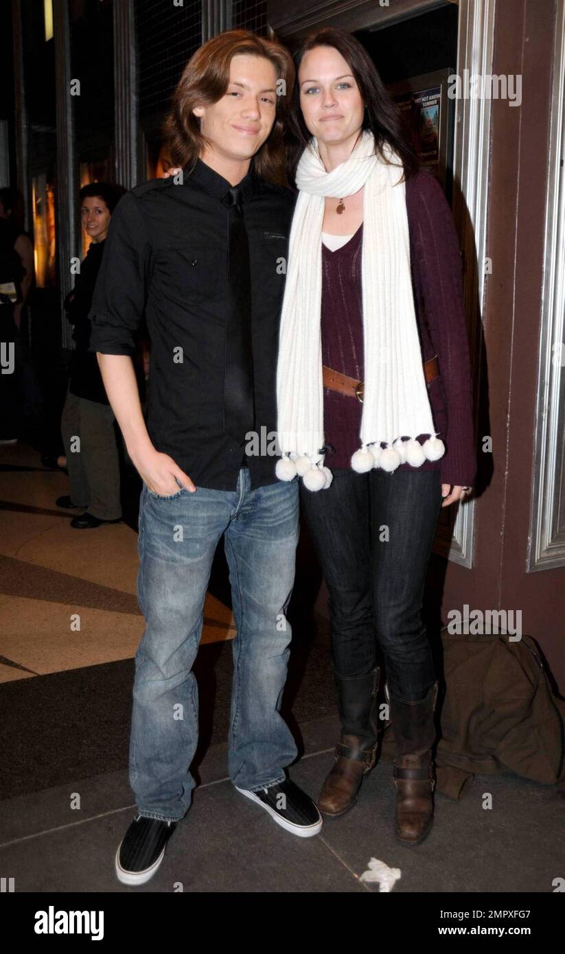 Vincent Caso and Michele Boyd at the charity screening of "Dr. Horrible ...