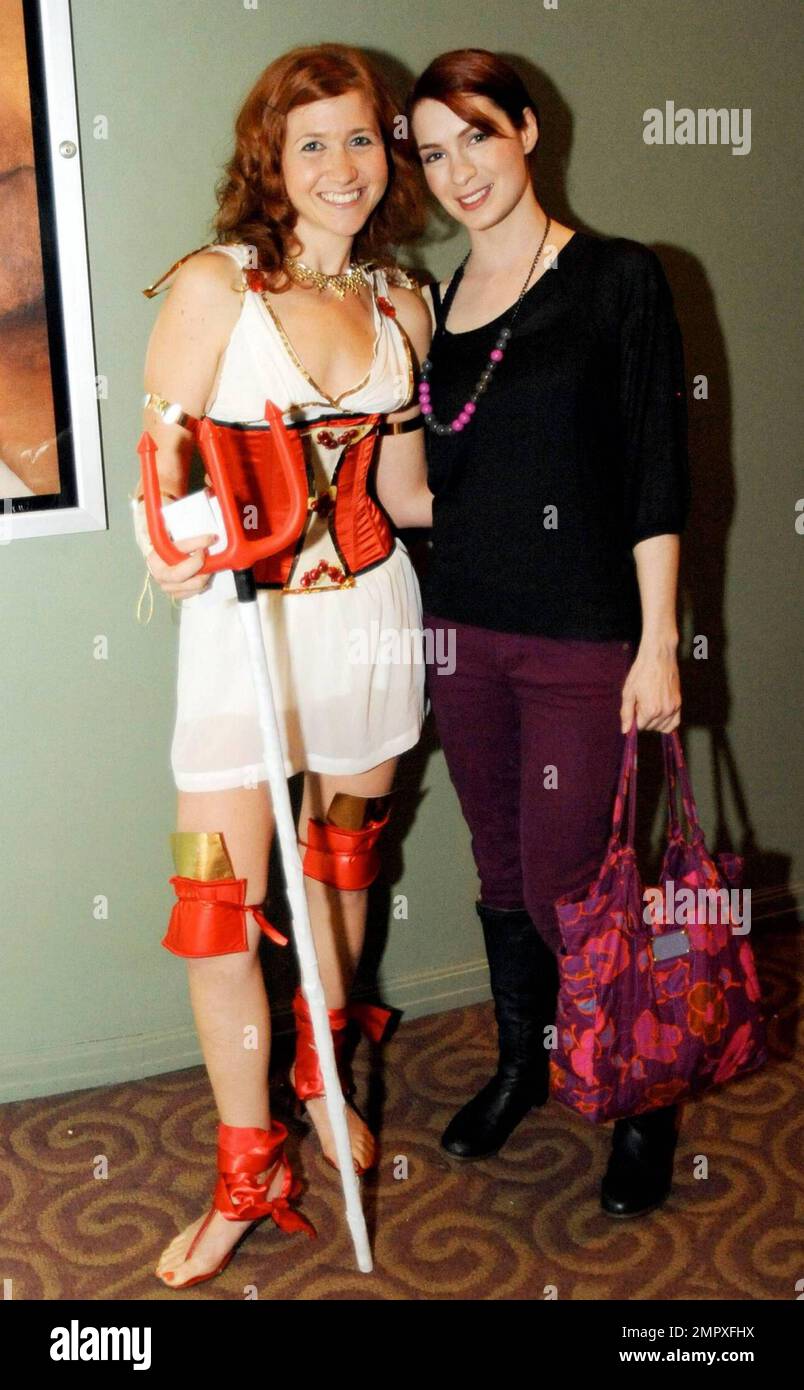 Felicia Day at the charity screening of "Dr. Horrible's Sing Along Blog ...