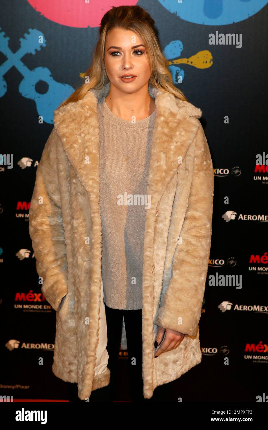 Marie Lopez, known as EnjoyPhoenix poses for the premiere of Disney ...