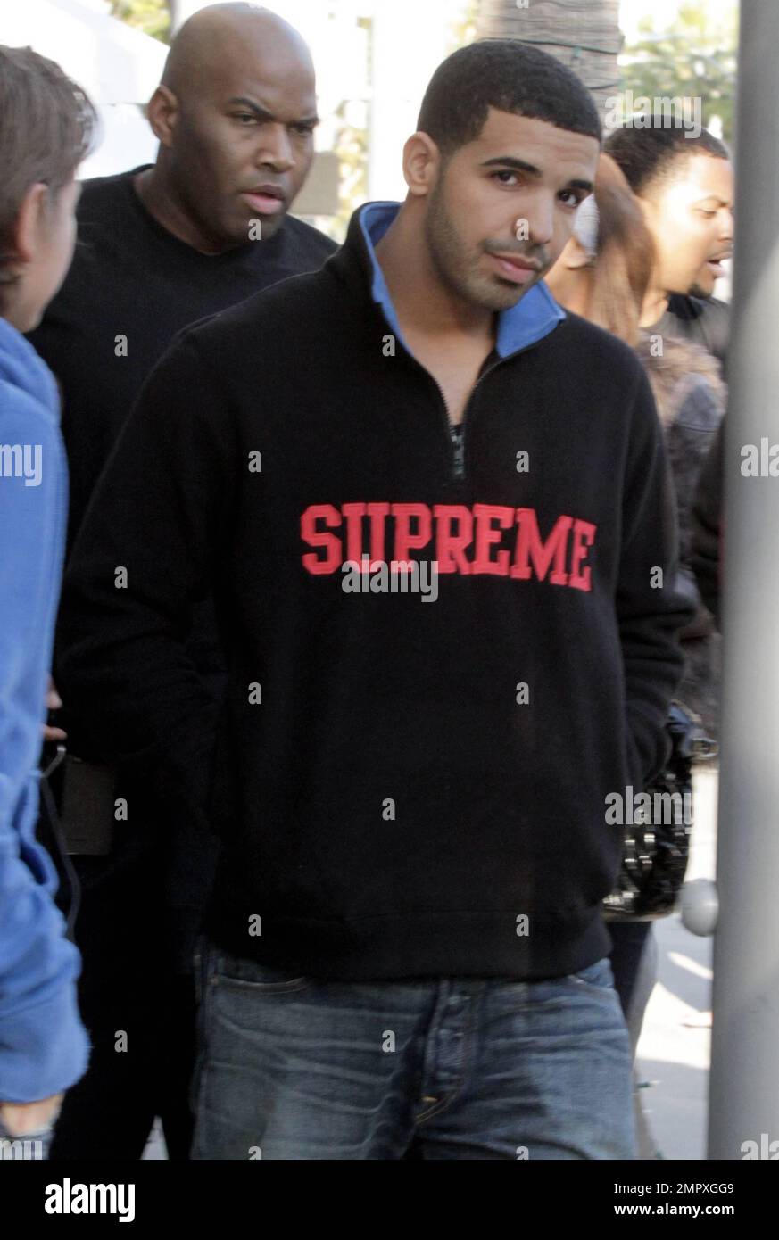 EXCLUSIVE!! Canadian recording artist and actor Aubrey "Drake" Graham ...