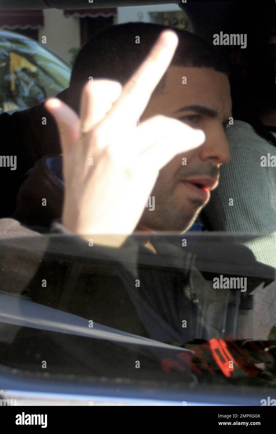 EXCLUSIVE!! Canadian recording artist and actor Aubrey "Drake" Graham ...