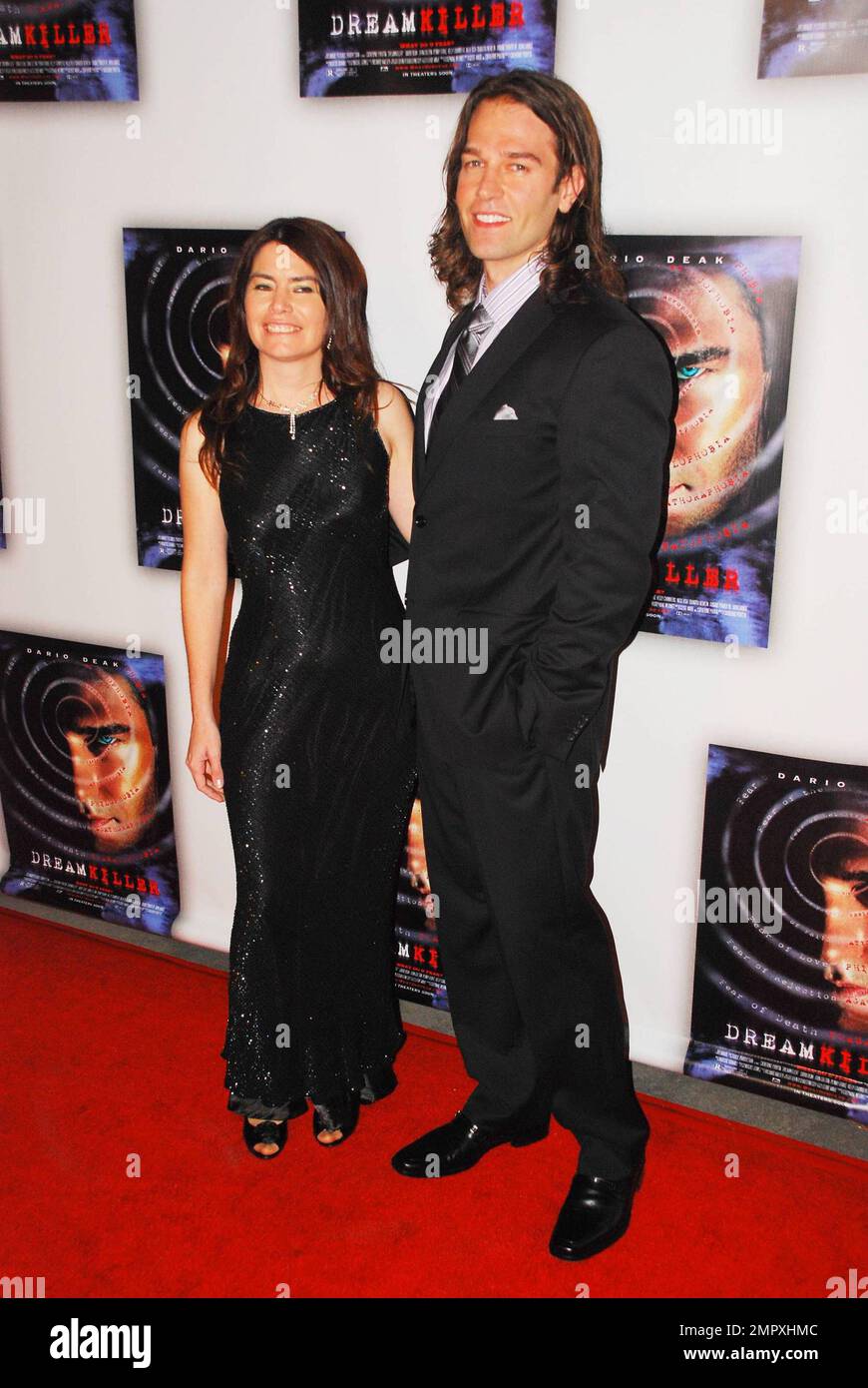 Catherine Pirotta and Dario Deak attend the "Dreamkiller" premiere at ArcLight Cinemas. Los ...