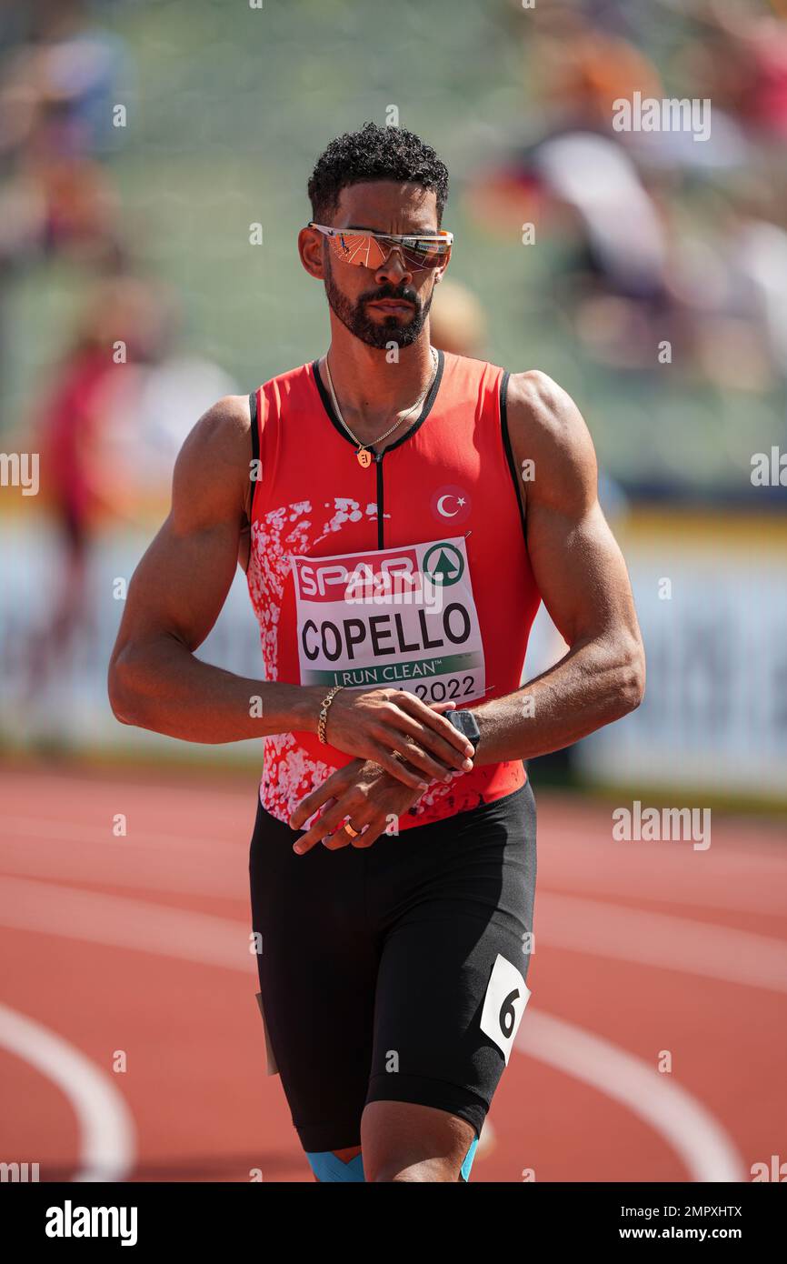 Yasmani COPELLO participating in the 400 meters hurdles of the European ...