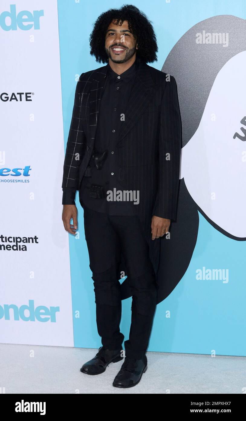 Daveed Diggs arrives at screening of "Wonder" at the Regency Village ...