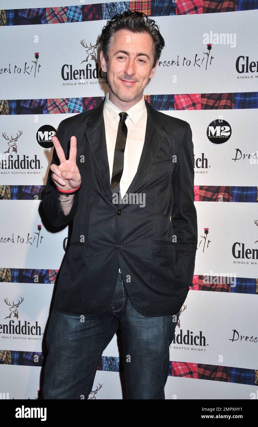 Actor Alan Cumming arrives to the 8th annual "Dressed To Kilt" Charity ...