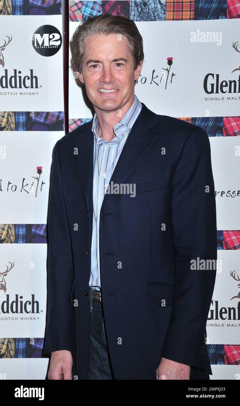 Kyle MacLachlan arrives to the 8th annual "Dressed To Kilt" Charity ...