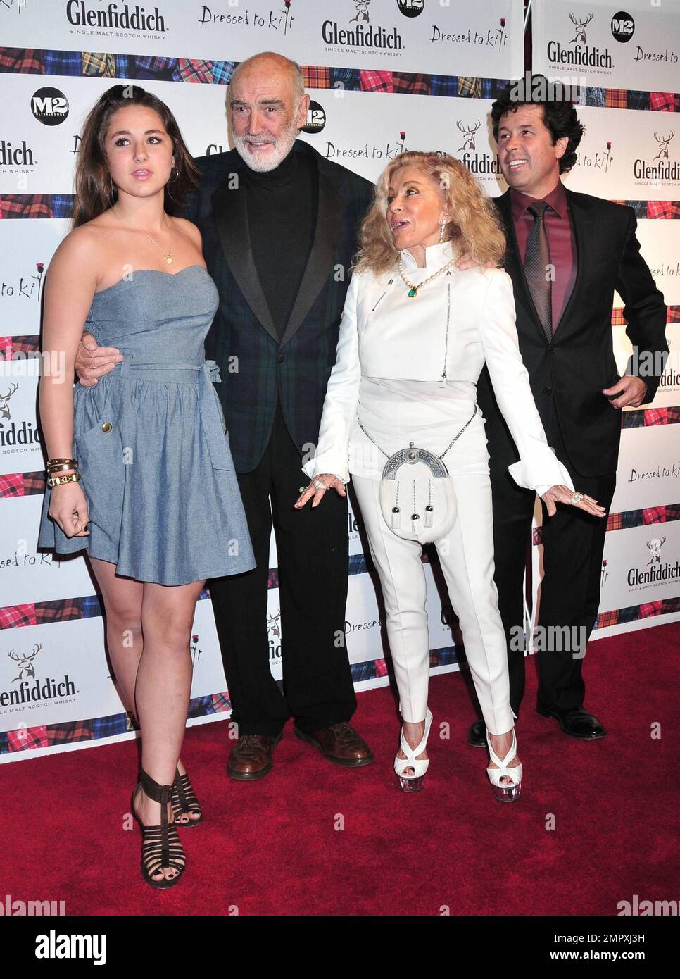 Sean Connery, wife Micheline Connery and guests arrive to the 8th ...