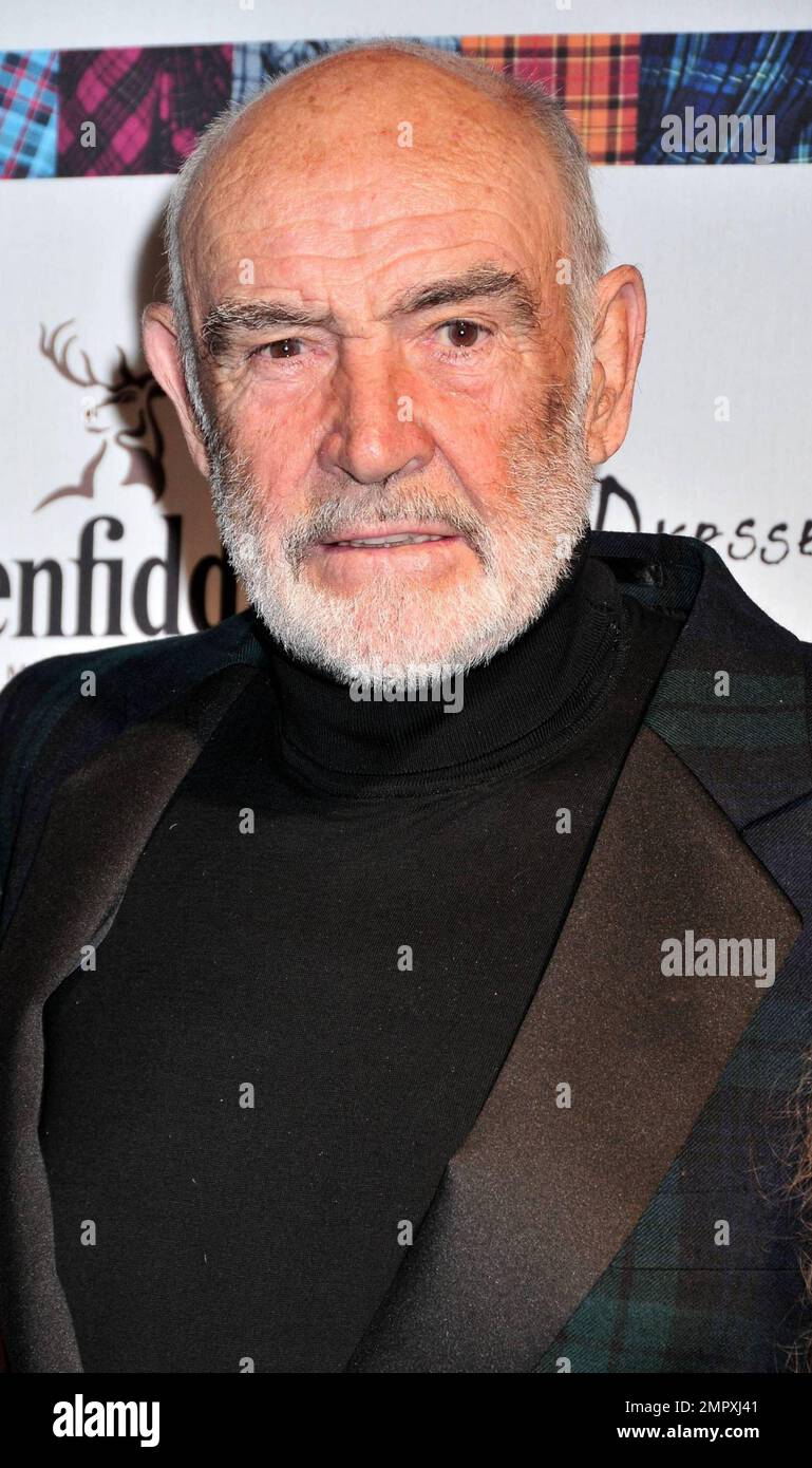 Sean Connery arrives to the 8th annual "Dressed To Kilt" Charity ...