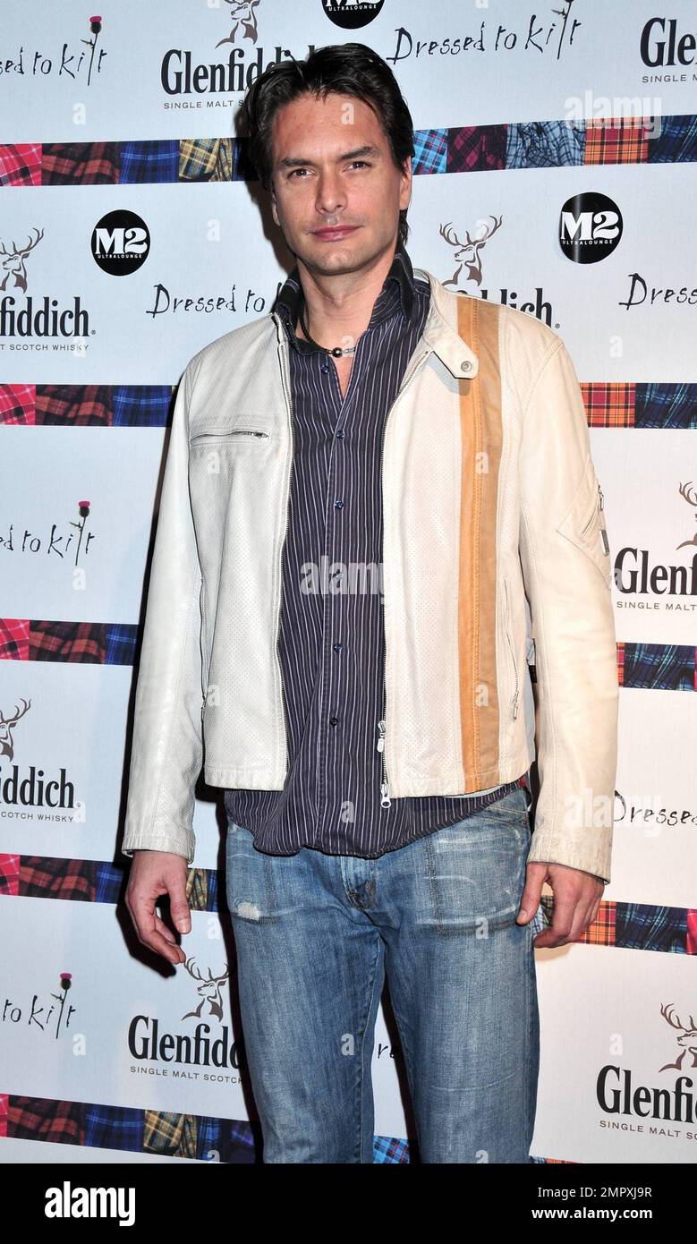 Marcus Schenkenberg arrives to the 8th annual "Dressed To Kilt" Charity ...