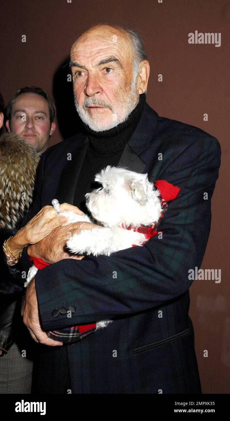 Sir Sean Connery hosts the 6th Annual Dressed To Kilt fashion show in ...