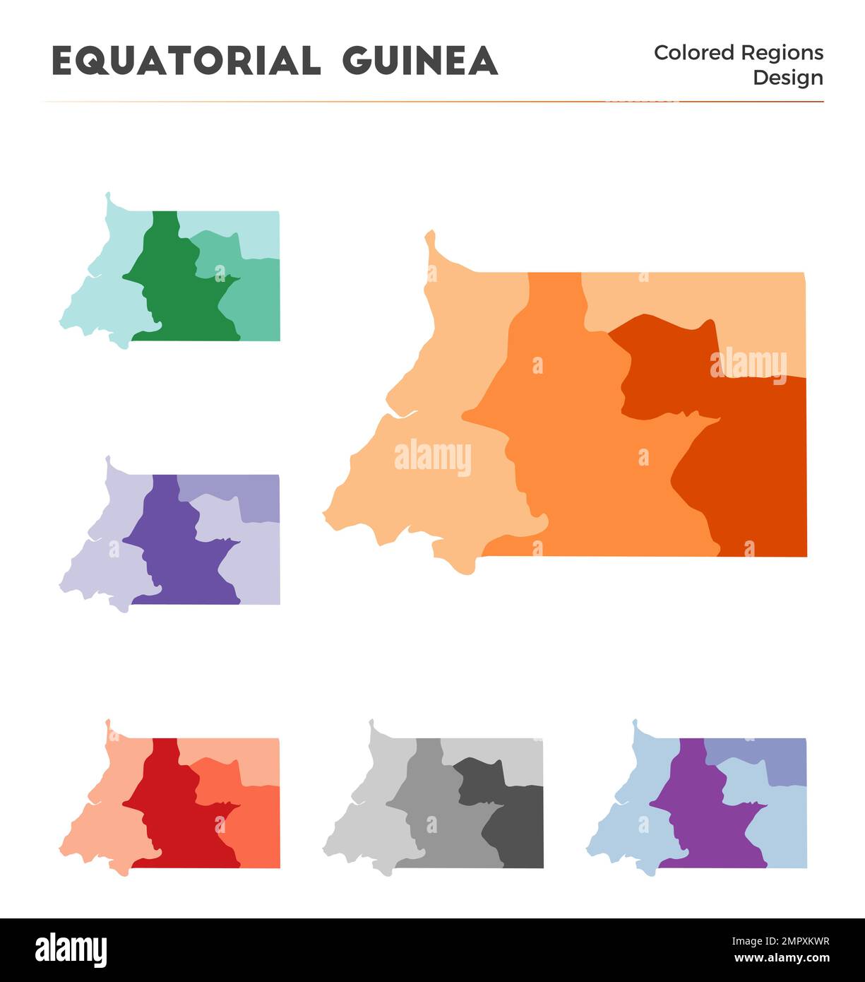 Equatorial Guinea Map Collection Borders Of Equatorial Guinea For Your